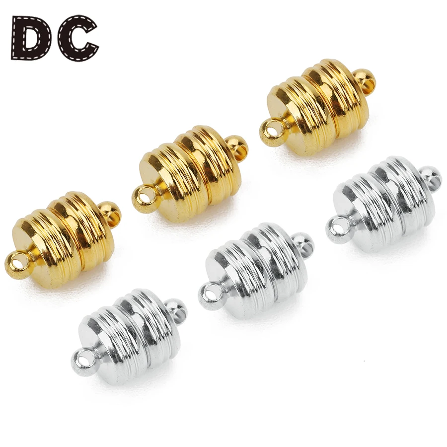 Wholesale 5sets/lot 10*13mm Gold Color Thread Shape Strong Magnetic ...