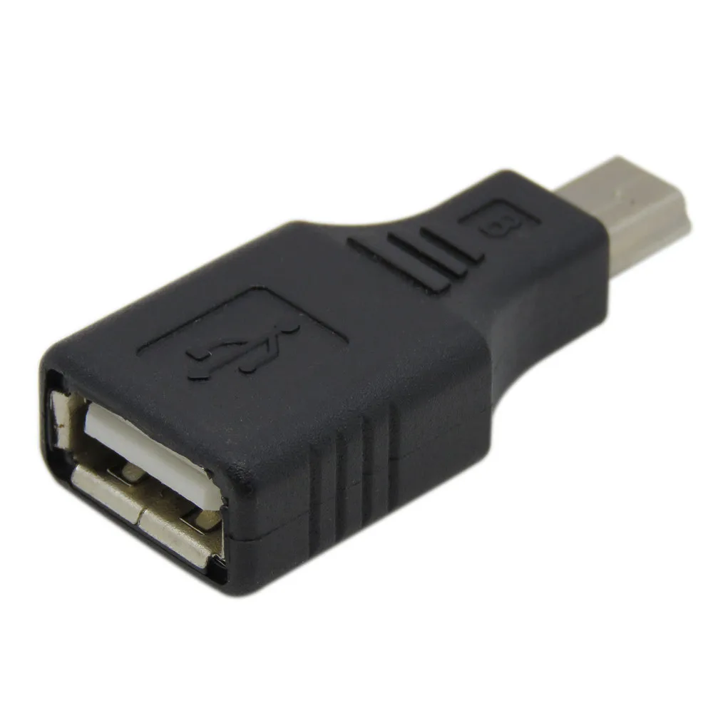 New USB 2.0 Female To Mini USB B 5 Pin Male Plug Adapter Converter for ...