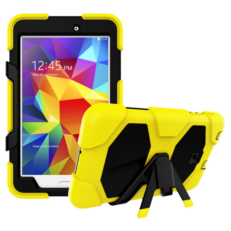 For Samsung Galaxy Tab E 8.0 T377 T375 Armor Hybrid Shockproof Defender ...