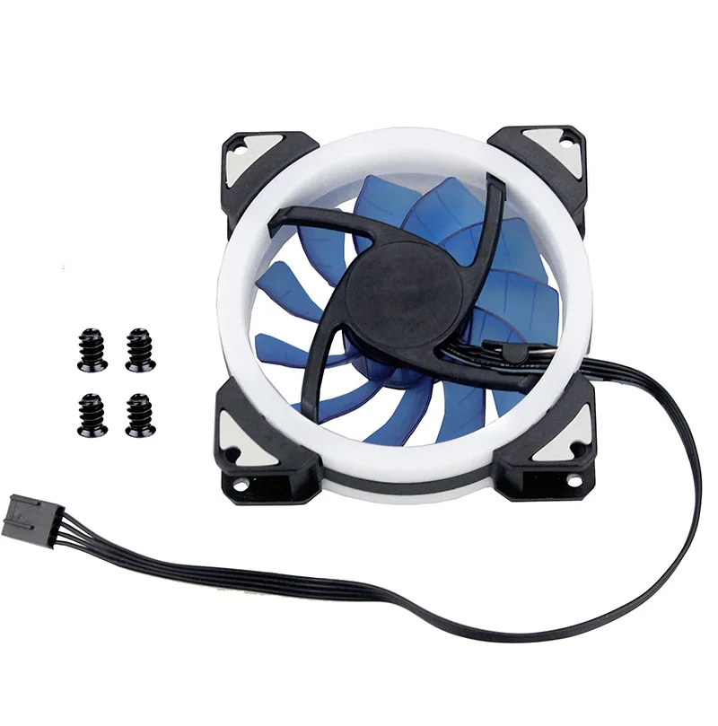 9cm 92mm Led Fan 90mm 4pin 3pin Pc Desktop Computer Case Cooling Cooler ...