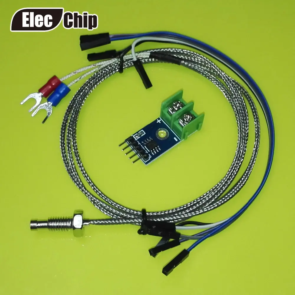 Max6675 Module K Type Thermocouple Thermocouple Sensor For Arduino In Power Cords And Extension