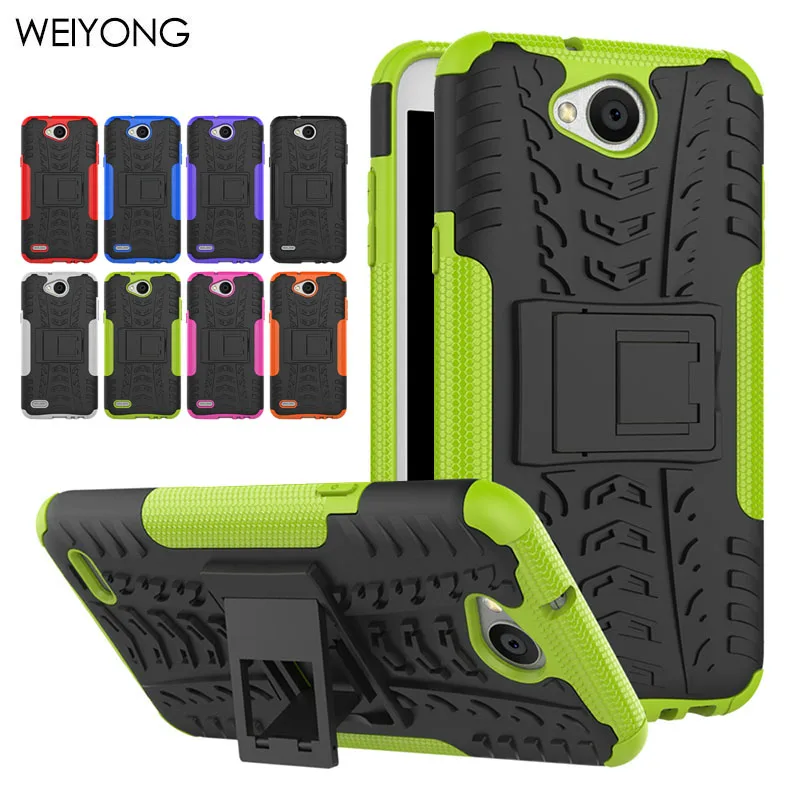 TPU+PC Heavy Duty Etui Armor Back Cover Capa For LG X power 2 Case ...