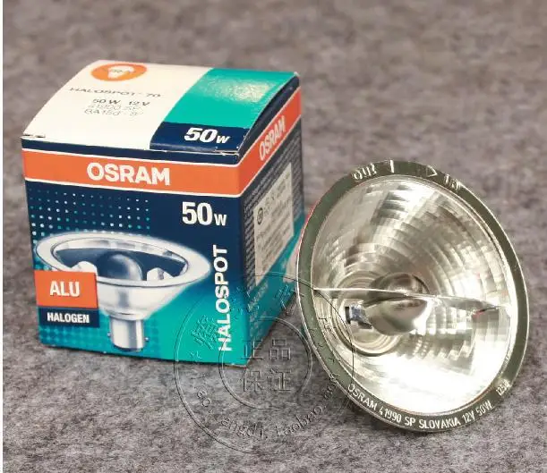 OSRAM 41990 SP 12V 50W halogen lamp,41990SP 12V50W HALOSPOT 70 BA15d 8D ...