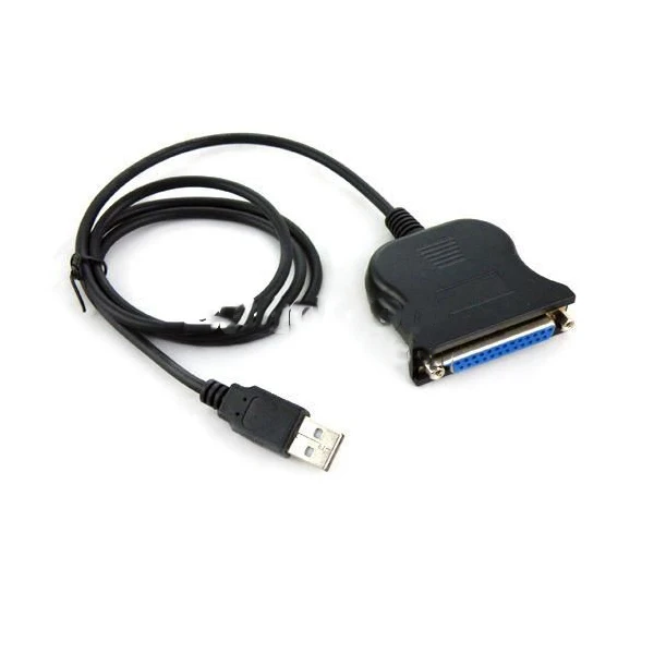 Cheapnium NEW USB TO 25PIN FEMALE PARALLEL PRINTER CABLE ADAPTER|cable ...
