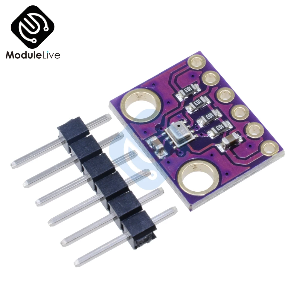 5Pcs I2C/SPI BMP280 3.3 Digital Barometric Pressure Altitude Sensor ...