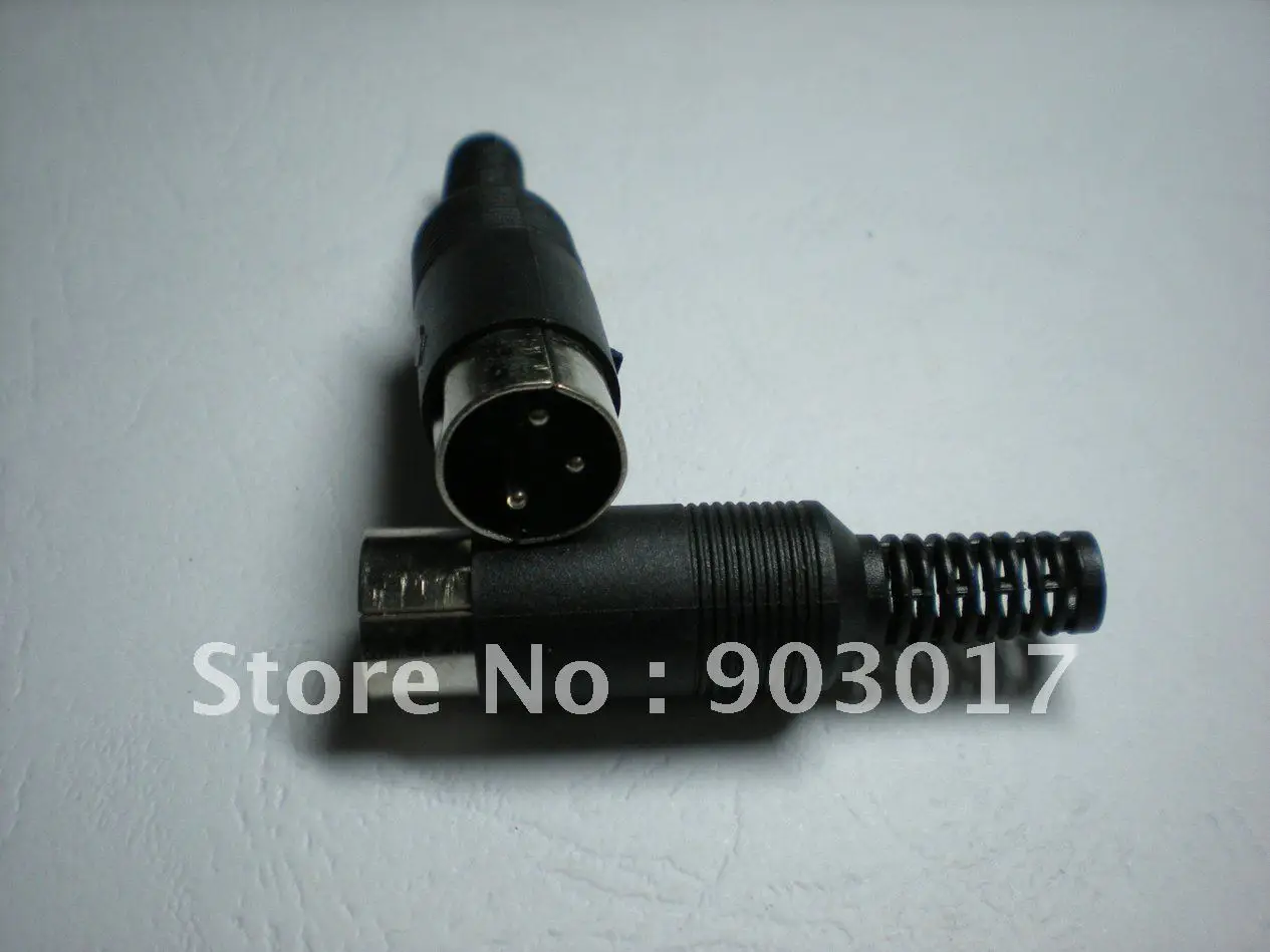 DIN Plug Connector 3 Pin 4 Pin 5 Pin 6 Pin 7 Pin with Plastic Handle 50 ...
