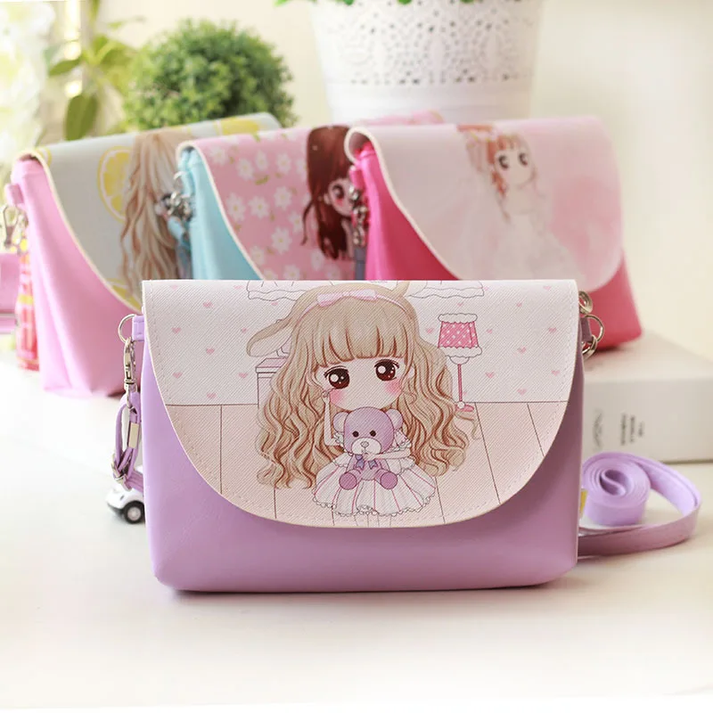 2017 Summer Mini Children Bag Princess Cartoon Bags Kids Girls Purses ...