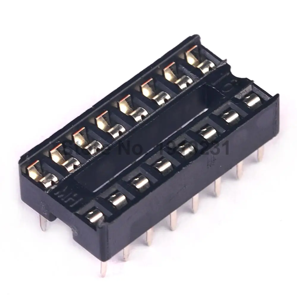 50PCS IC Integrated Circuit 16 Pin DIP IC Sockets-in Connectors from ...