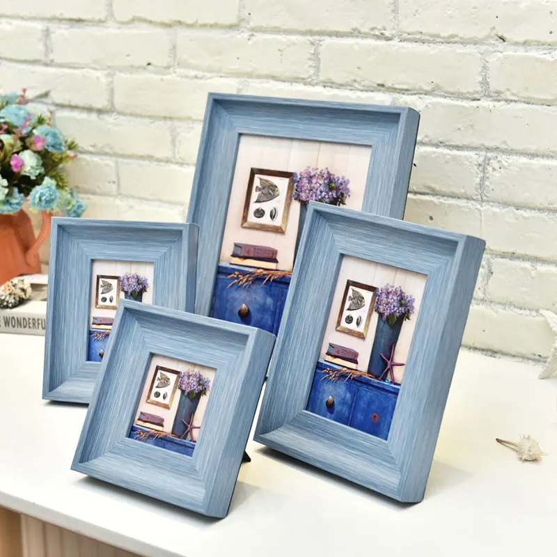 Christmas Art Simple European Wooden Picture Frame Wall,Photo Frame ...