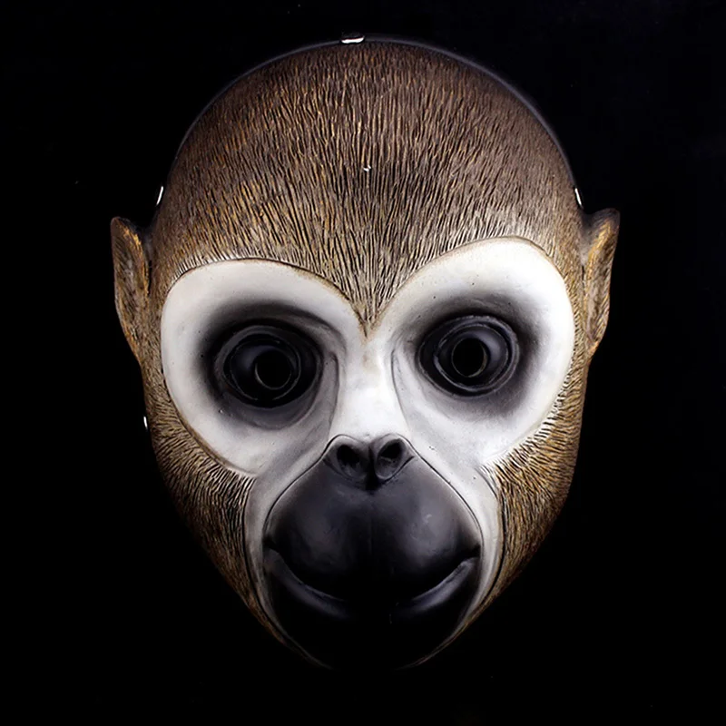 H&D Payday 2 Monkey Masks Heist Mask Game Replica for Adult Movie Mask ...