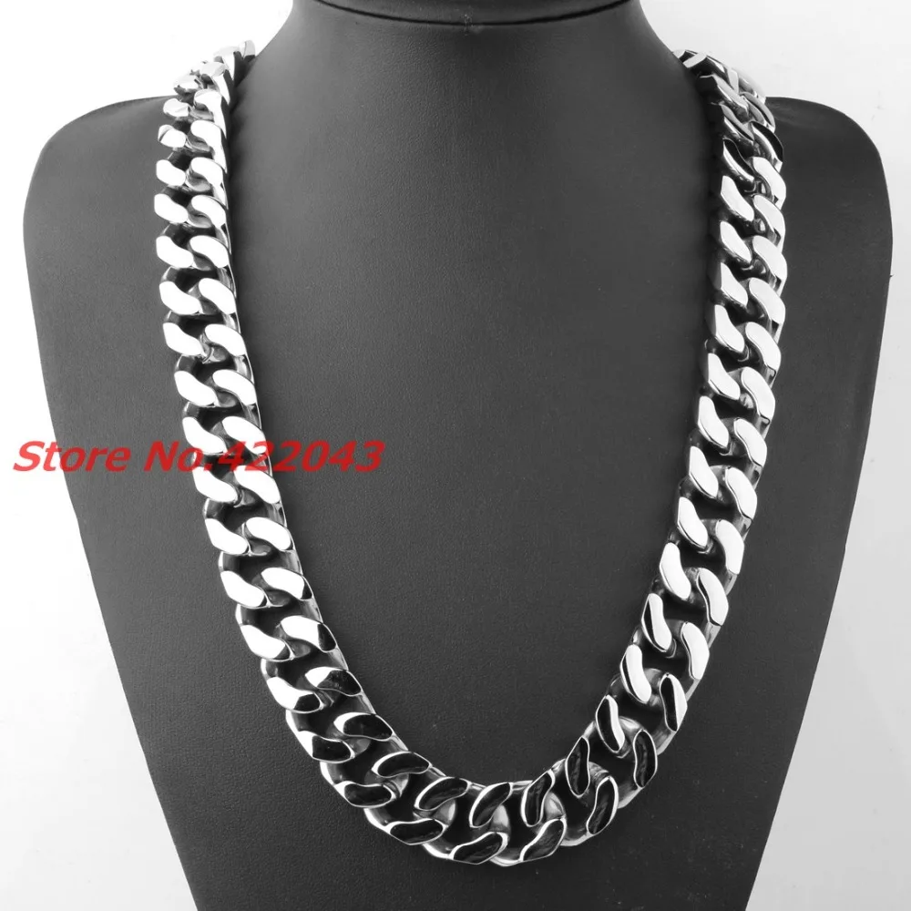 28" Design High Quality For Men's Gifts Jewelry COOL POLISHED HEAVY Cut ...
