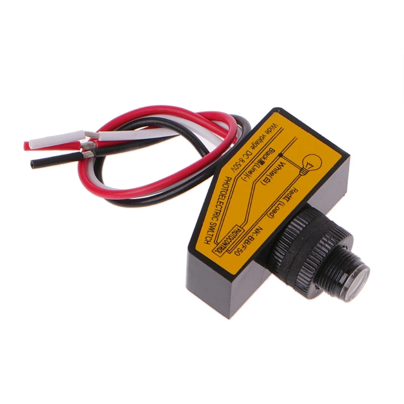 Automatic-Light-Control-Sensor-DC12V-24V-36V-48V-Dusk-To-Dawn-Photocell ...