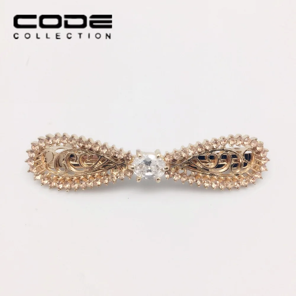 High Quality Alloy Rhinestone Zirconia Crystal Hair Claw For Women Girl