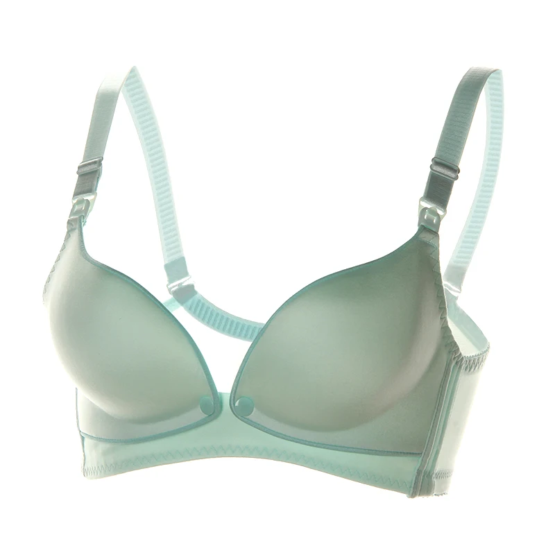 fancy simple solid color bra for prenant women comfortable with ...