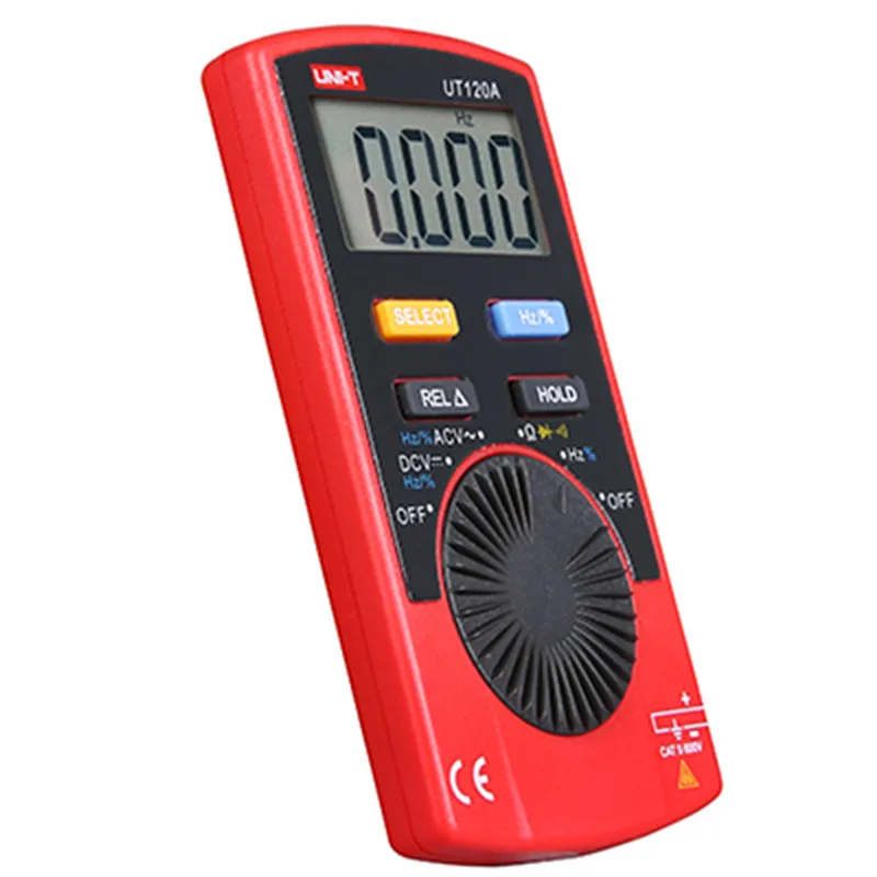 UNI-T Auto Range Digital Multimeter UT120A Mini pocket multimeter AC/DC ...