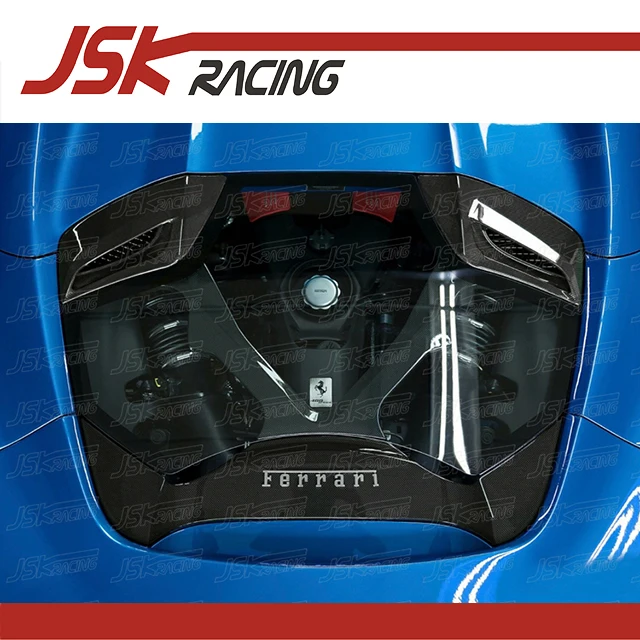 2015 2017 CA STYLE DRY CARBON FIBER ENGINE BONNET FOR FERRARI 488 GTB ...