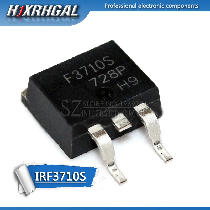 10pcs Irf3710s To-263 F3710s 3710s To263 Irf3710 Mosfet N-ch 100v 57a ...