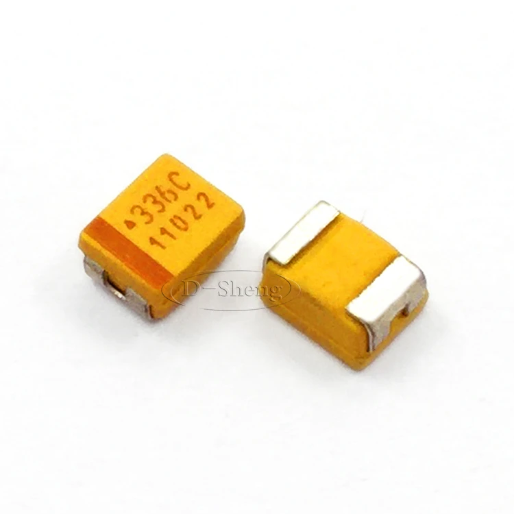 50pcs-SMD-Tantalum-capacitor-336C-33UF-16V-B-type-3528-1210-Polar-Bile ...
