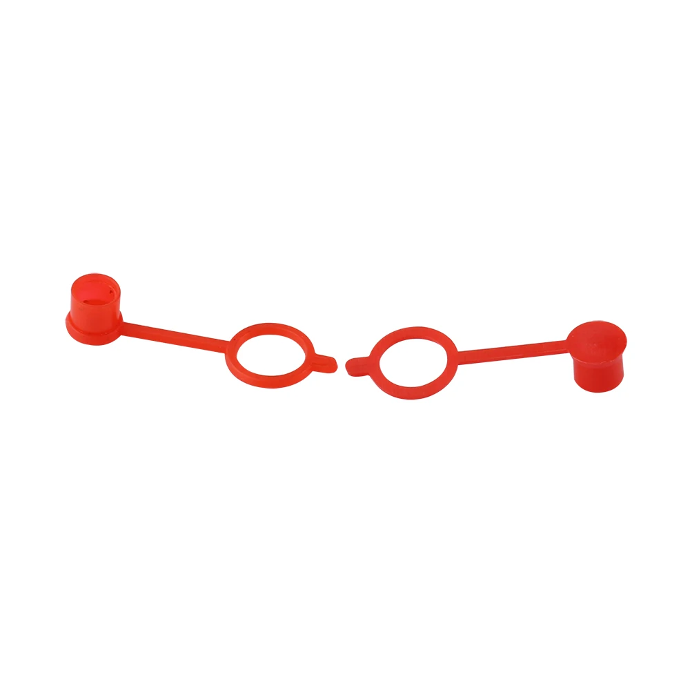 300pcs 200pcs 100pcs M6 M8 M10 RED Polyethylene Plastic Dust Cap Dust ...