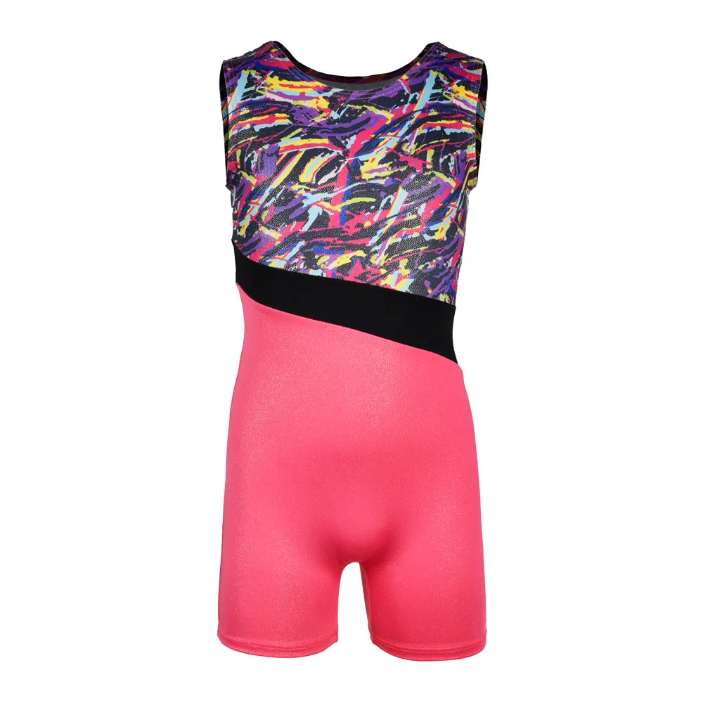 Casual Children Sets Toddler Girls Sleeveless Gym Suit Ballet Bodysuit ...