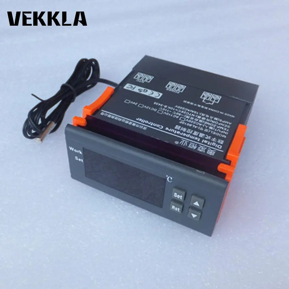 Digital 12v-220v Thermostat Regulator Temperature Controller ...