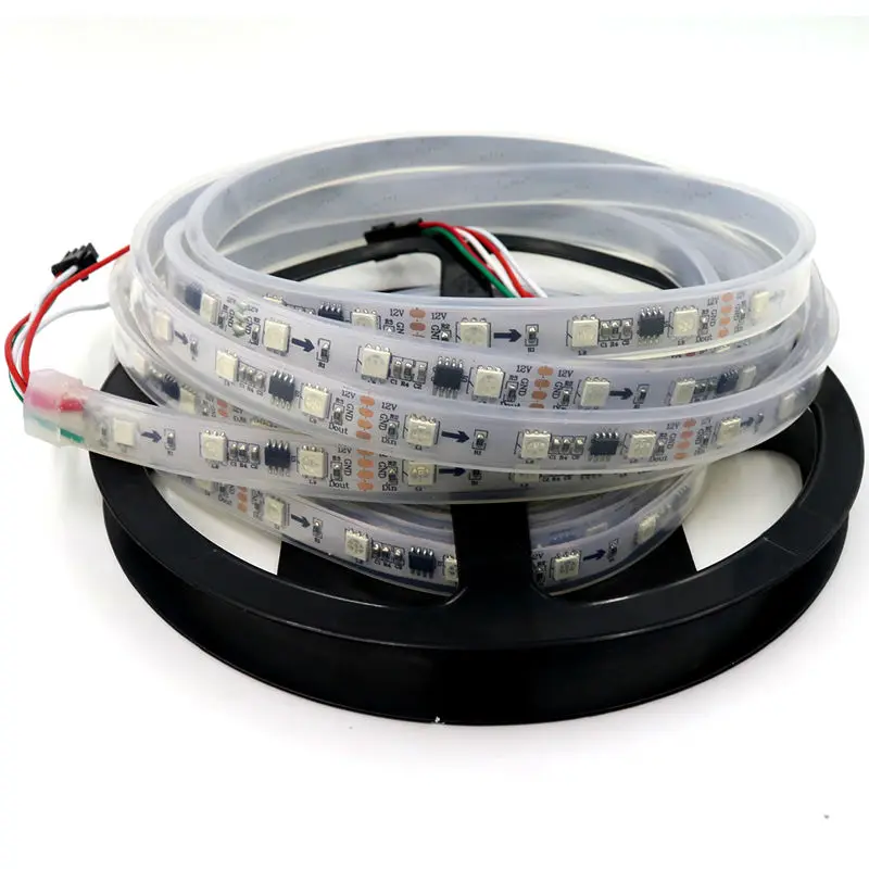 5m/roll 16.5ft DC 12V ws2811 2811 ic 5050 SMD rgb strip addressable ...
