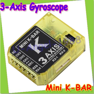 Register free shipping KBAR MINI K BAR YELLOW K8 three axis gyroscope 3 ...