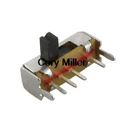 3-Position-SP3T-1P3T-PCB-Mount-Slide-Switch-Right-Angle-4-Pin-SK13D03 ...