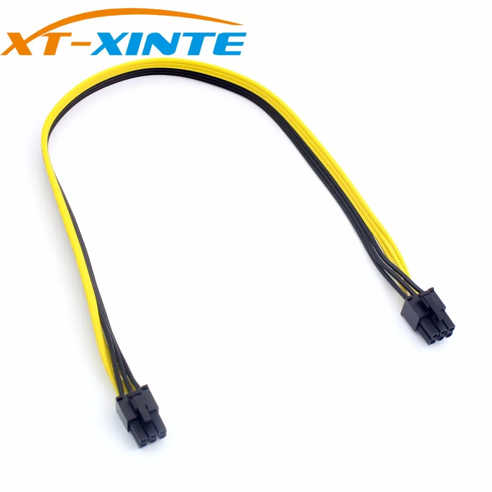 Cable Adapter 6Pin to 6P 18AWG male to Male Wire Graphics extension ...