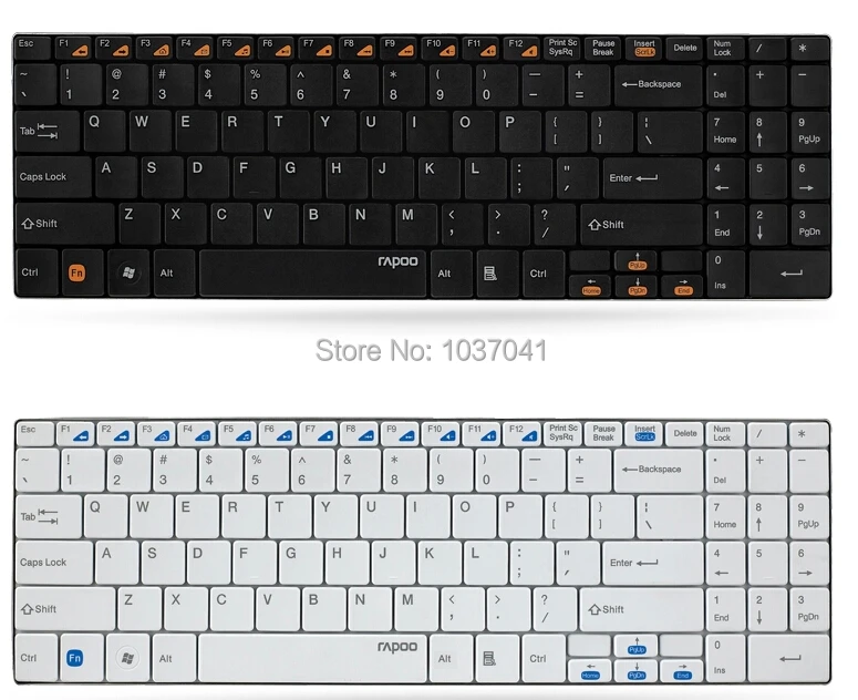 Rapoo-9070-Wireless-Mouse-2-4G-wireless-mouse-and-keyboard-set-light ...