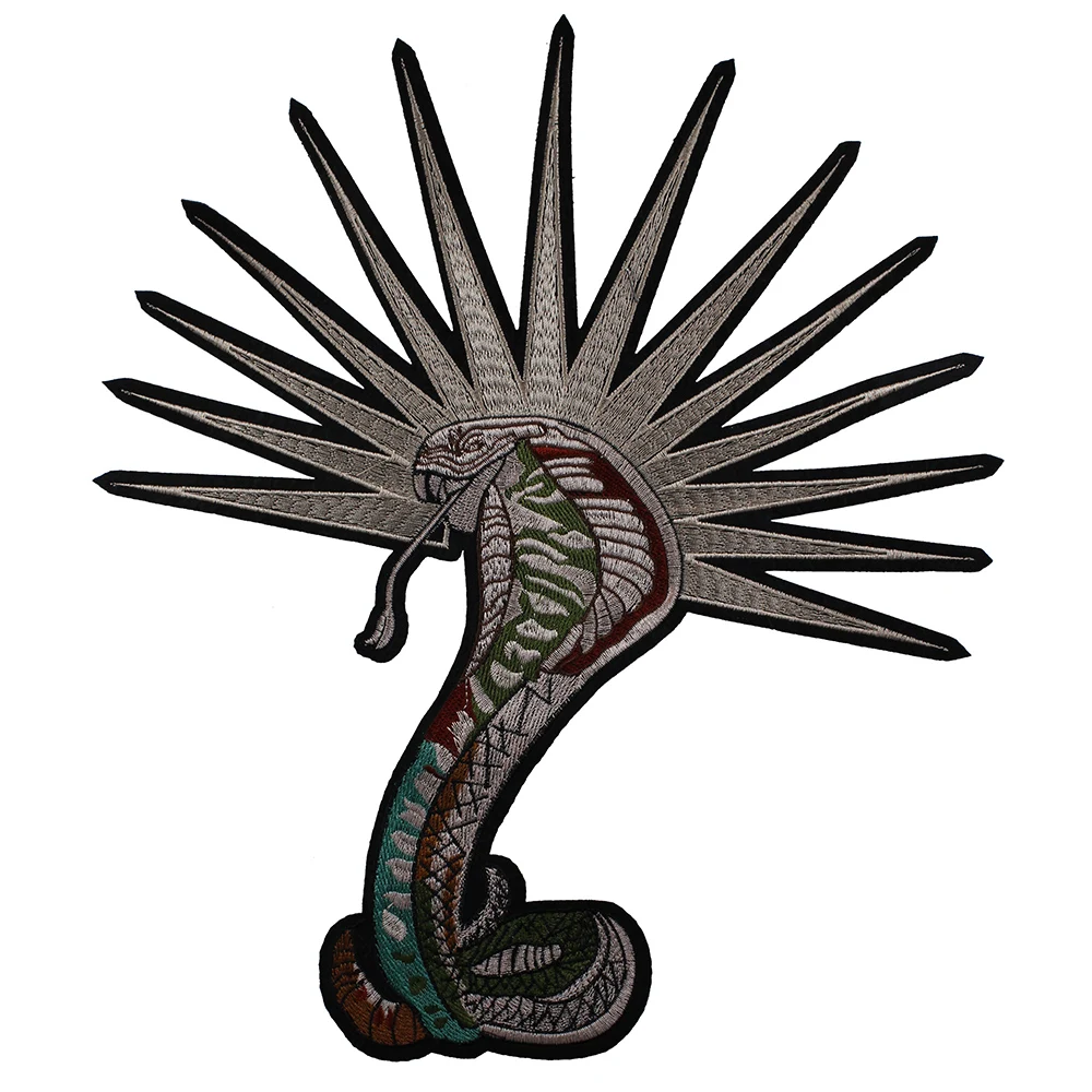 10pieces Cobra Snake Fashion Design Clothes Patches Embroidery Iron On ...