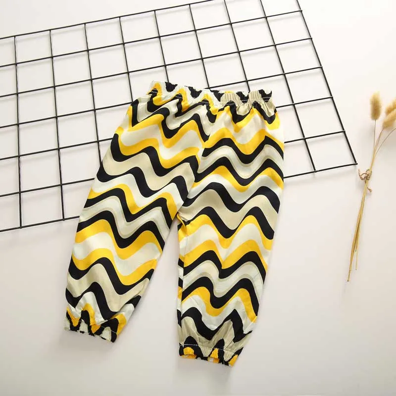 2018 New Summer Girls Pants Toddler Boy Casual Trousers Anti mosquito ...