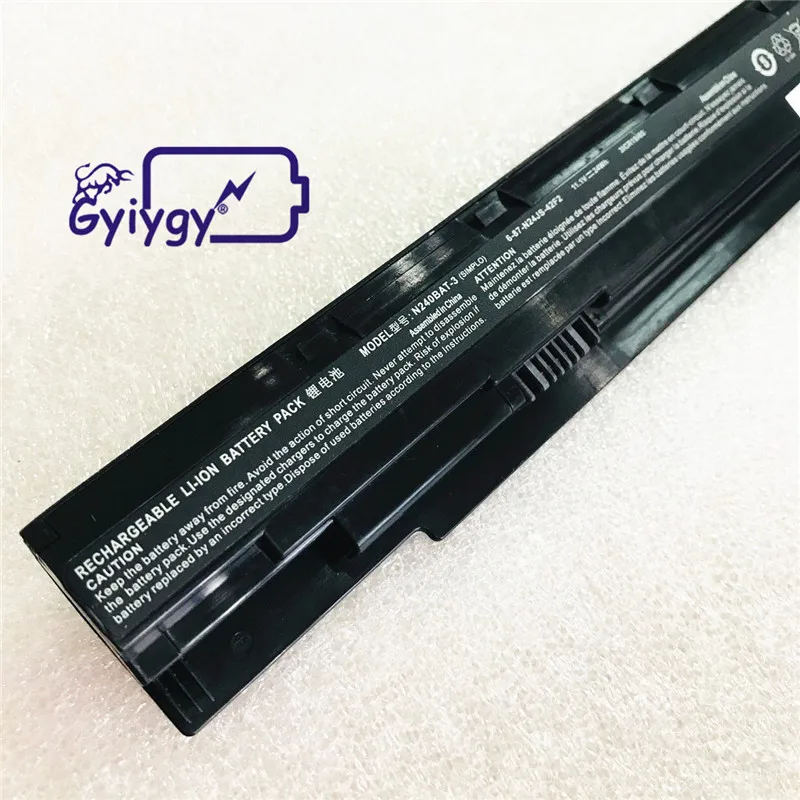 Laptop Battery For Sager NP3245,CLEVO NP3240,N240JU,N240BAT 3,NP3240 6 ...