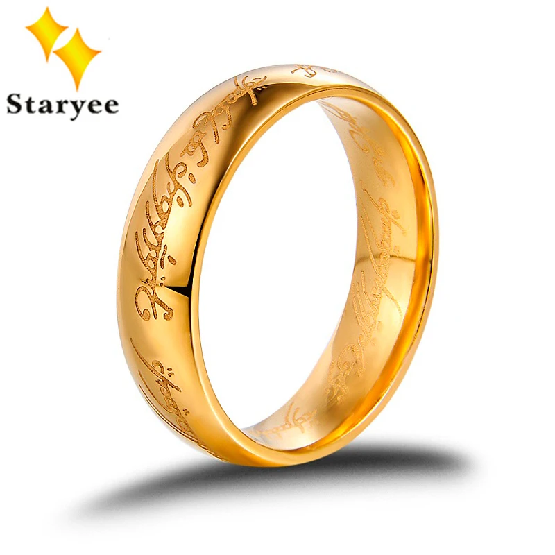 The Lord Of Rings Ring For Men Women The Precious Ring of Mordor Pure ...
