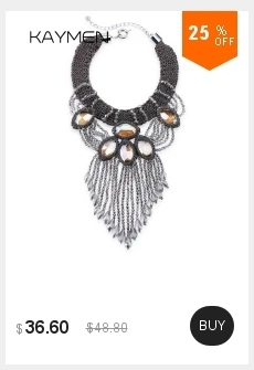 KAYMEN Новая мода золотые цепочки Imitataion нить жемчуга эластичный ...