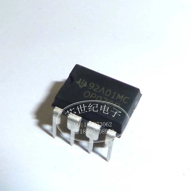 OP07 Op Amp IC Datasheet, Pinout, Equivalents Specs, 52% OFF