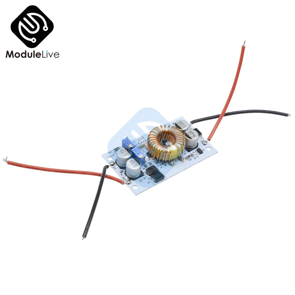 250 Вт DC-DC повышающий преобразователь Регулируемый 10А повышающий Постоянный ток модуль ...