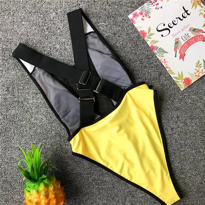 Bikinx Mesh Extreme Bikini 2019 New Lace Up Sexy Swimsuit One Piece