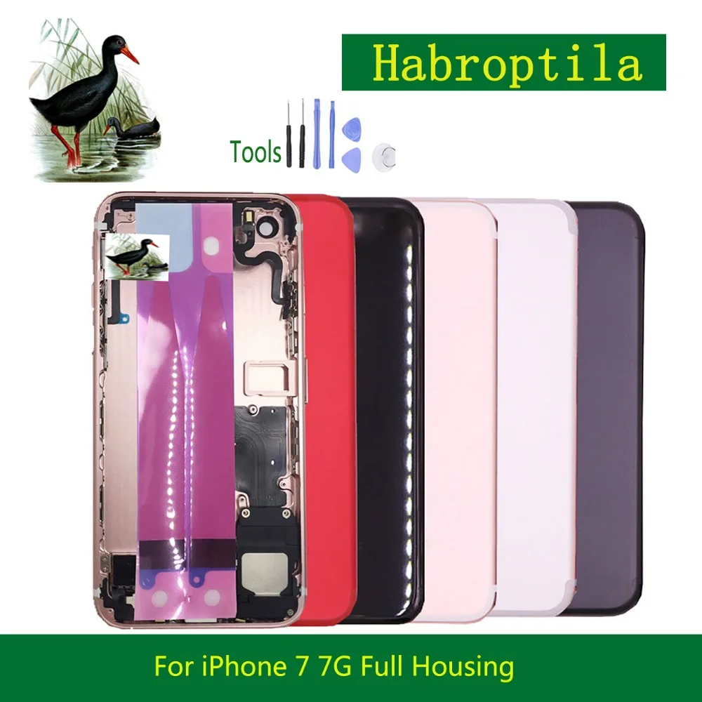 High Quality For iphone 7 Like iphone X Style Back Chassis Full Housing ...