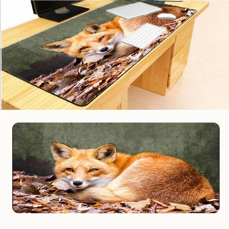 Mairuige Animal Fox 700x300mm Pad To Mouse Notbook Computer Mousepad ...