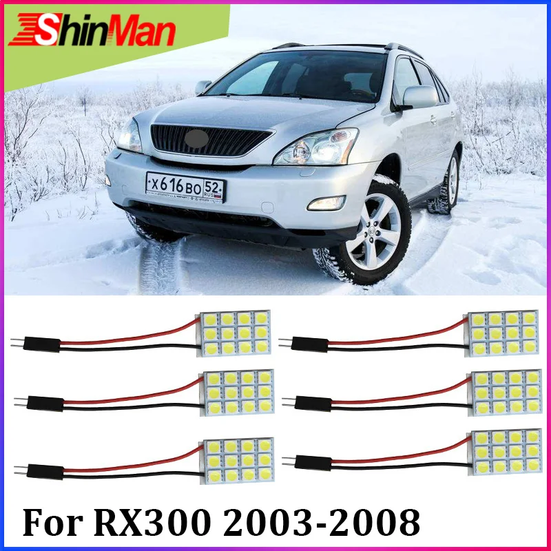 ShinMan 6X LED CAR Light Car LED Interior Car lighting For Lexus RX300 ...