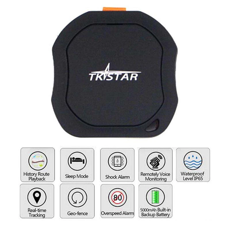Lk109 Tk109 Tkstar Waterproof Mini Personal Gps Tracker Car Gsm / Gprs ...