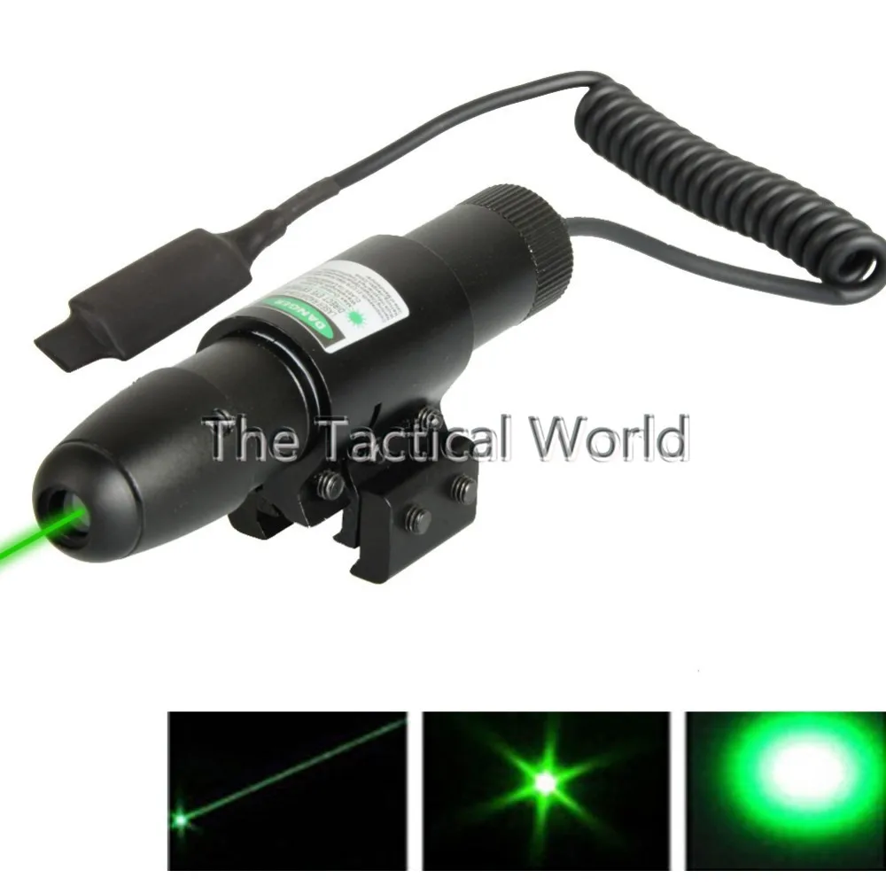 Tactical Green Dot laser Pointer Presenter Pen Aiming sight For Hunting ...