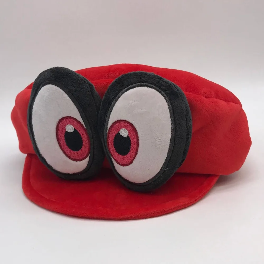 Super Mario Odyssey Cappy Bonneter Plush Hat Cap Soft Toy 9"-in Movies ...