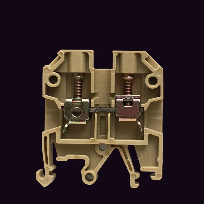 Ground Terminal Blocks Uk 10-Pack Grounding Terminal Blocks - DIN Rail ...