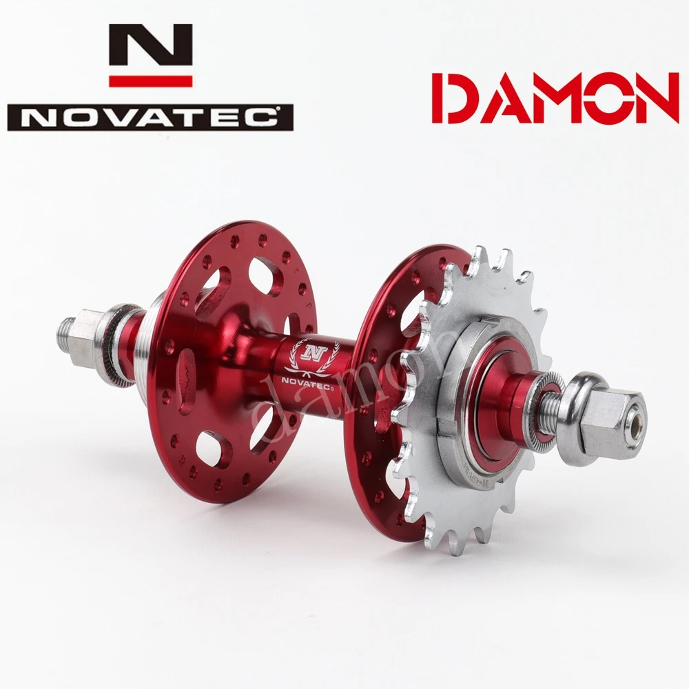 Novatec A185SBT A186SBT Fixed Gear Aluminum Alloy 32 Hole Single Speed ...