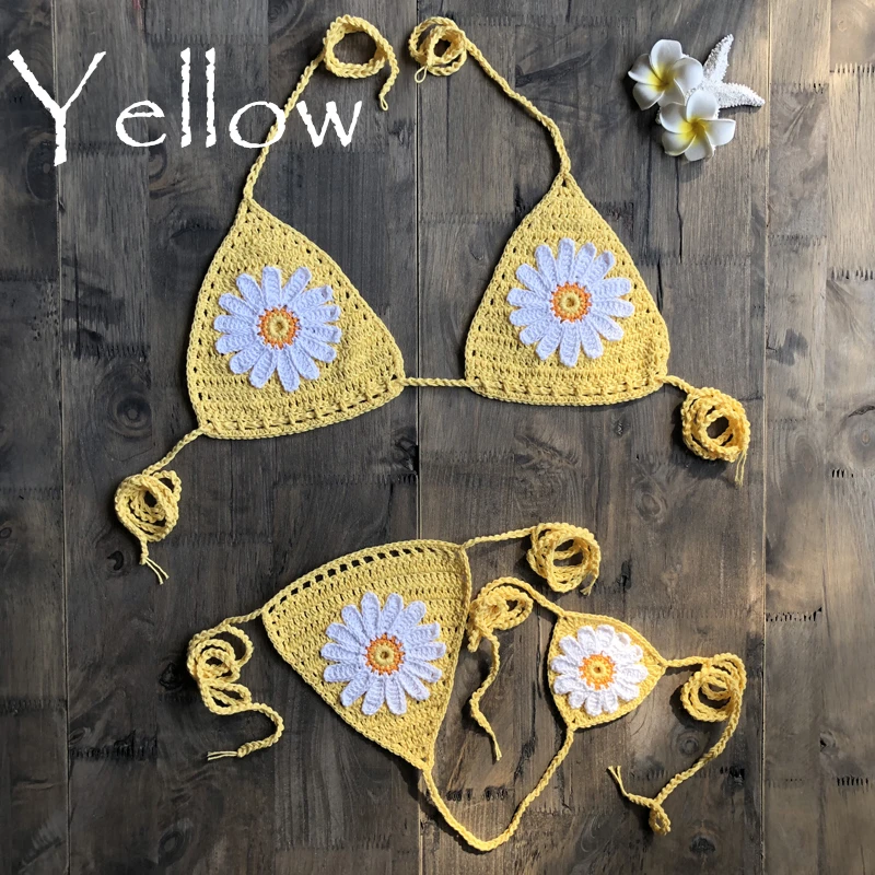 Crochet Pineapple Bra