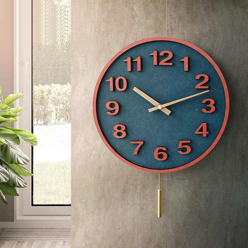 Reloj de pared moderno minimalista para decoración de sala de estar ...