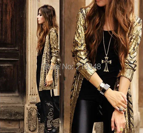 Free-shipping-2016-aw-spring-fashion-street-fashion-slim-metal-gold ...