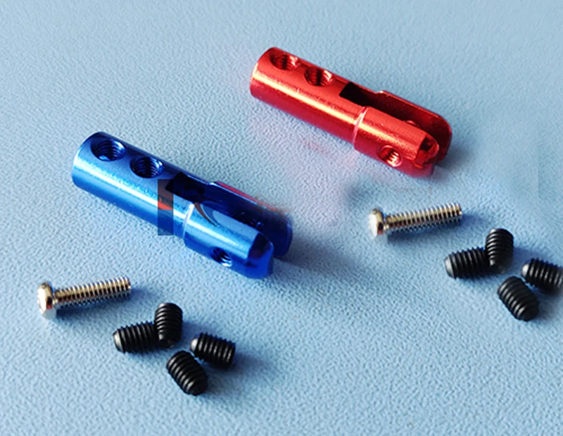 10PCs Servo M2 Metal Horn Steering Pull Rod Push Rod/Link+Aluminum ...
